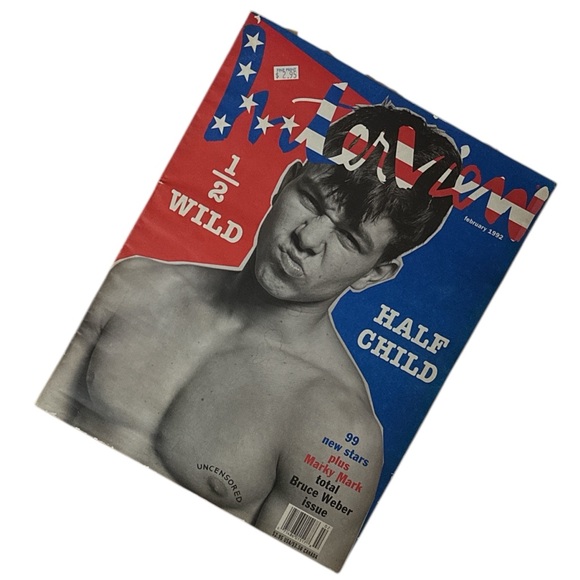 Accents | Interview Magazine 1992 With Young Marky Mark Wahlberg Brad ...